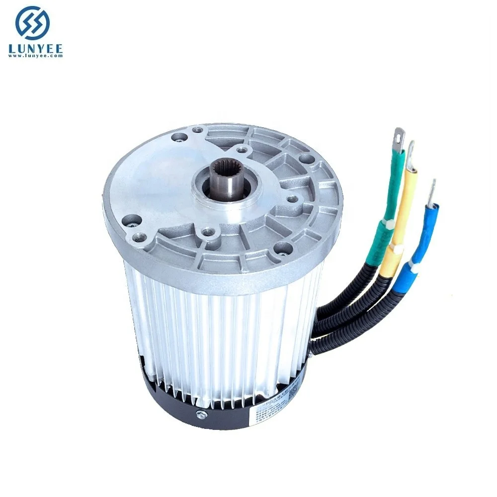 60V 1200W Brushless DC Motor - High Power for Electric Vehicles