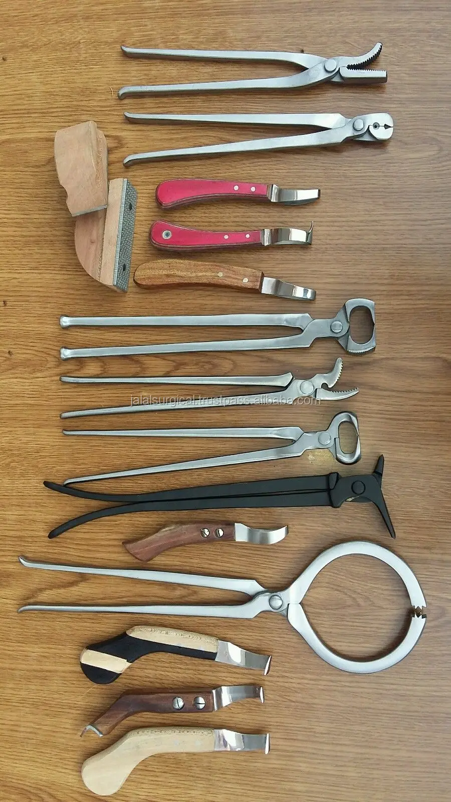 Farrier Tools Blacksmith Supplies,Hoof Nipper Hoof Tester Nail Puller ...