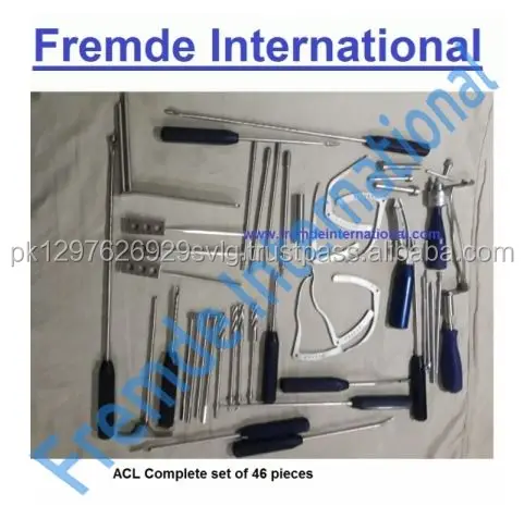 Knee Arthroscopy Instruments SET - ACL Reconstruction Tools