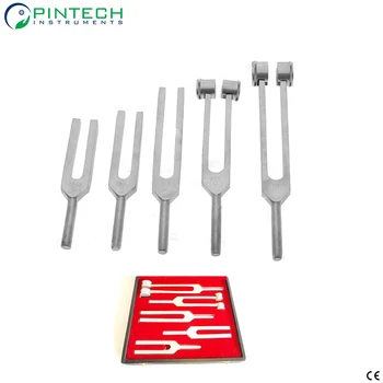 Medical Professional Tuning Fork Diagnostic 5 Pcs Set Aluminium Tunning ...