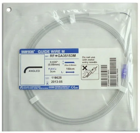 Terumo Radifocus Guide Wire - Reliable Catheter Guidewire with Optical ...