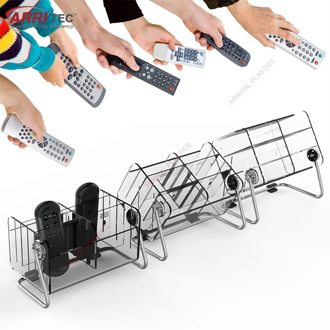 Remote Control Holder Remote Control Organizer Acrylic Caddy Remote ...