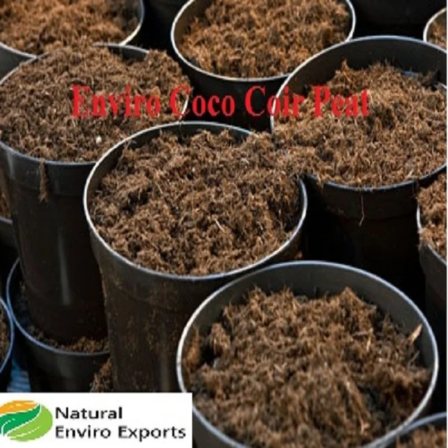 Bulk Quantity Coco Coir Peat And Coco Coir Pith From Enviro Brand - Buy ...