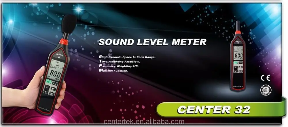 Sound Level Meter Comply With Iec 61672-1 Type Ii - Buy Sound Level ...