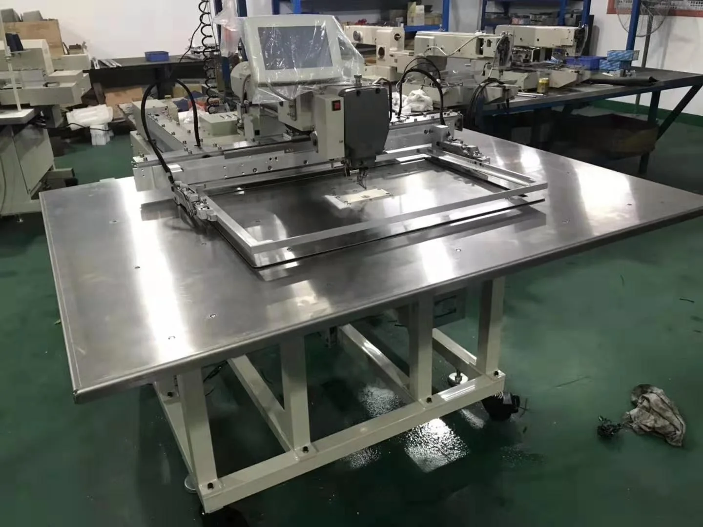 Computer Computrized Leather 6040 6030 4030 Programmable Pattern Sewing ...