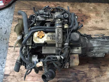 Used Engine Nissan Tenaro Td27 A/t 4wd (white Cover) | Japanese Used ...