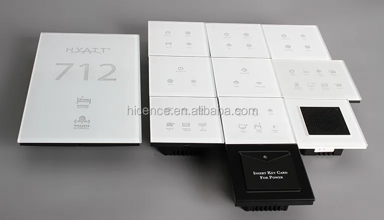 High-level Rs485 Switches Programmable Modbus Room Panel