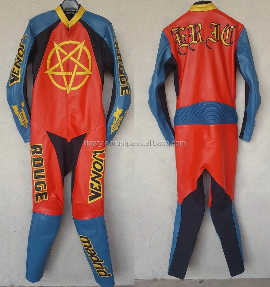 Inline Speed Skate Suit Drag Racing Leather Suit Leather Speed Racing ...