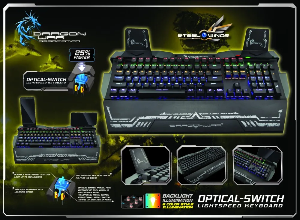 Supplier Modern Design Qwerty Azerty Lol Laser Optical Anti-ghost N ...