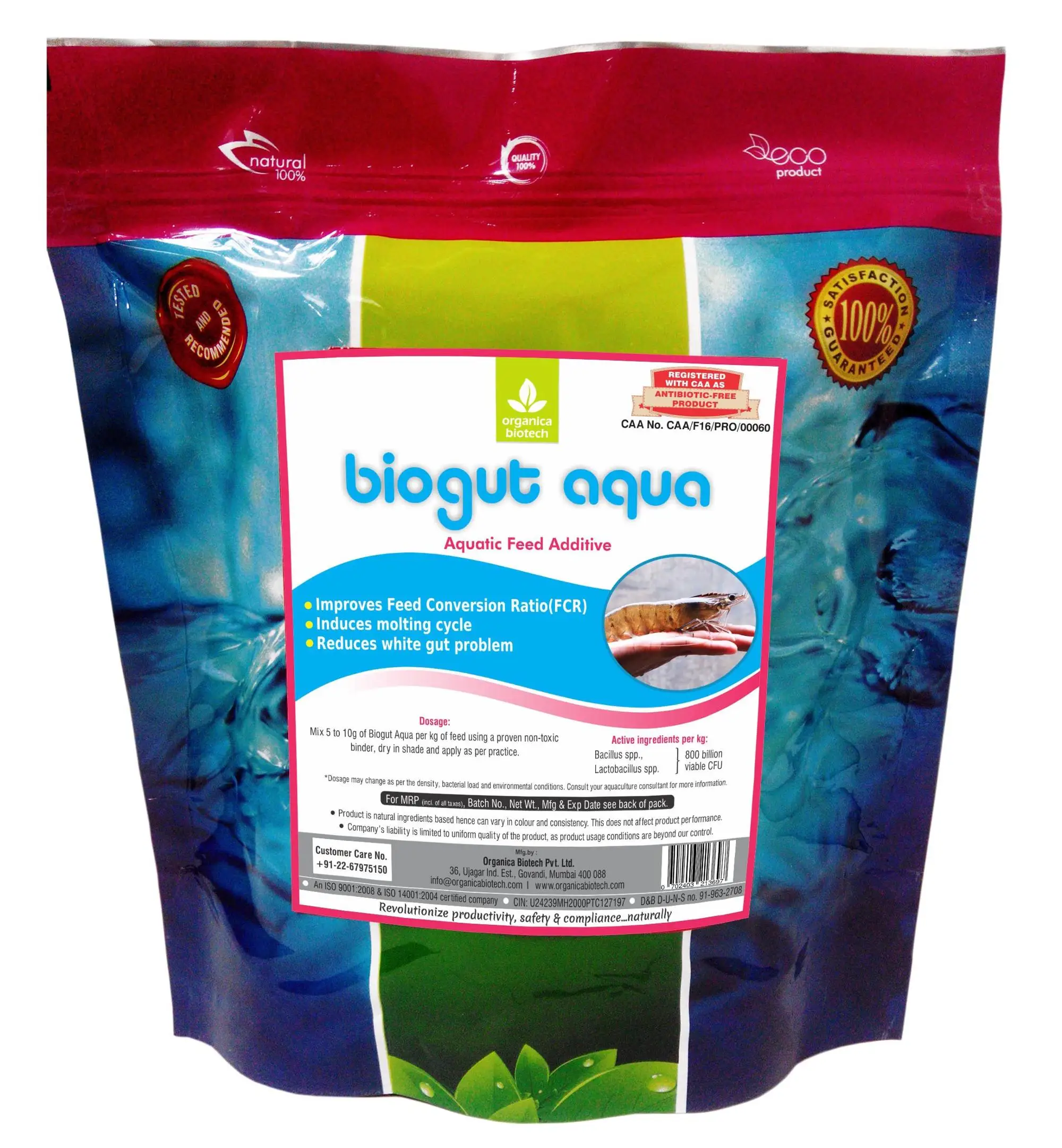 Jual Biogut Aqua - Probiotik yang digunakan dalam pakan ikan budidaya ...