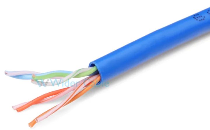 Wider Cable 1000ft Bulk Cat6 Cat 6e Utp Ethernet Cable 24awg Full ...