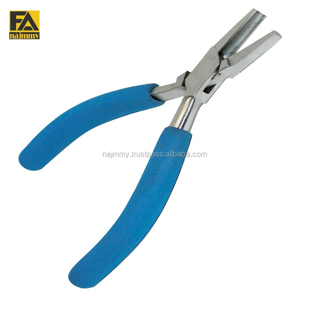 Curved Forming Pliers - Durable, Soft Grip Outdoor Tools