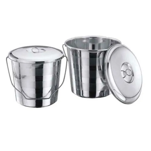 Stainless Steel Ice Bucket Customized High Quality Double Layer Cold ...
