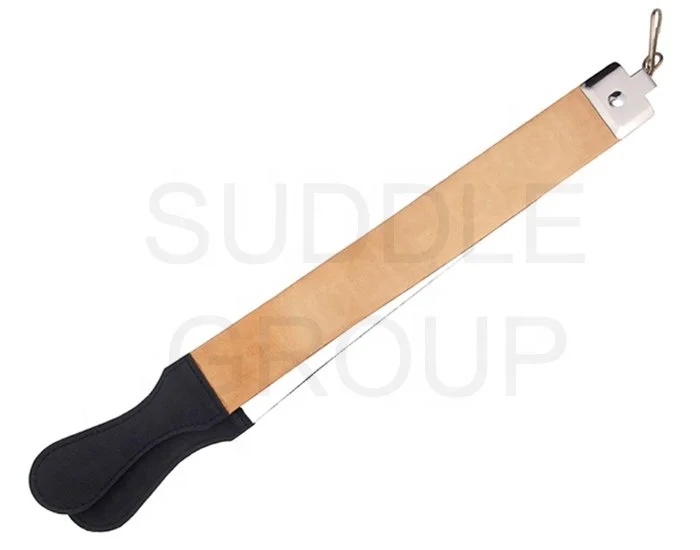 PROFESSIONAL REAL COWHIDE NATURAL LEATHER STROP SHAVING STROPS STRAP ...