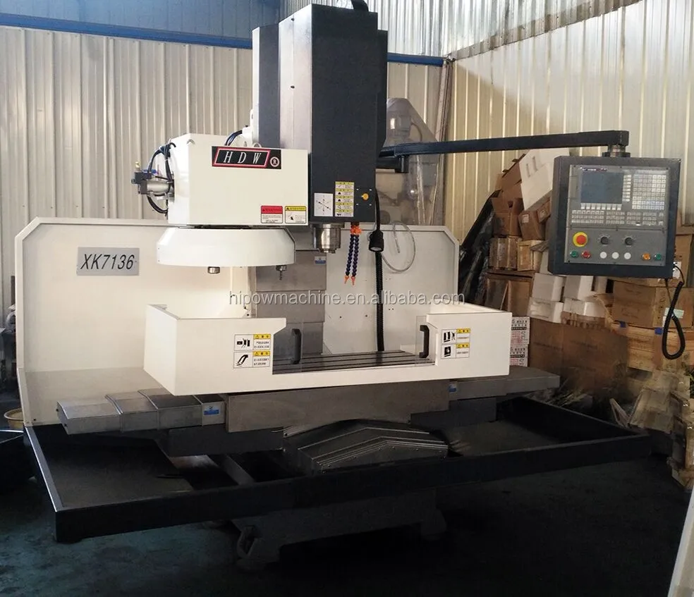 XK7136 Vertical CNC Milling Machine - Precision & Power