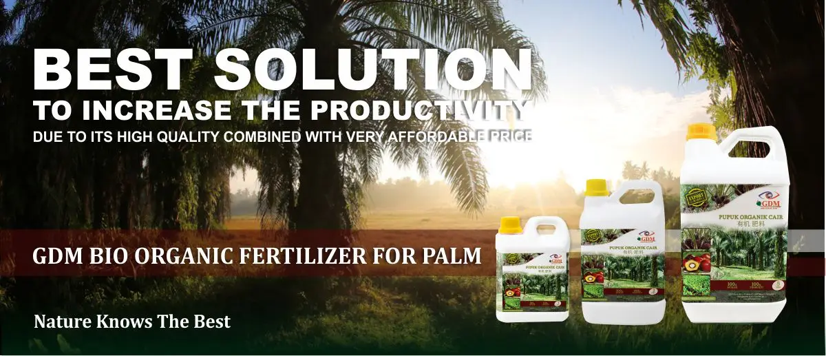 Gdm Bio Organic Fertilizer For Palm - Buy Fertilizer,Organic Fertilizer ...