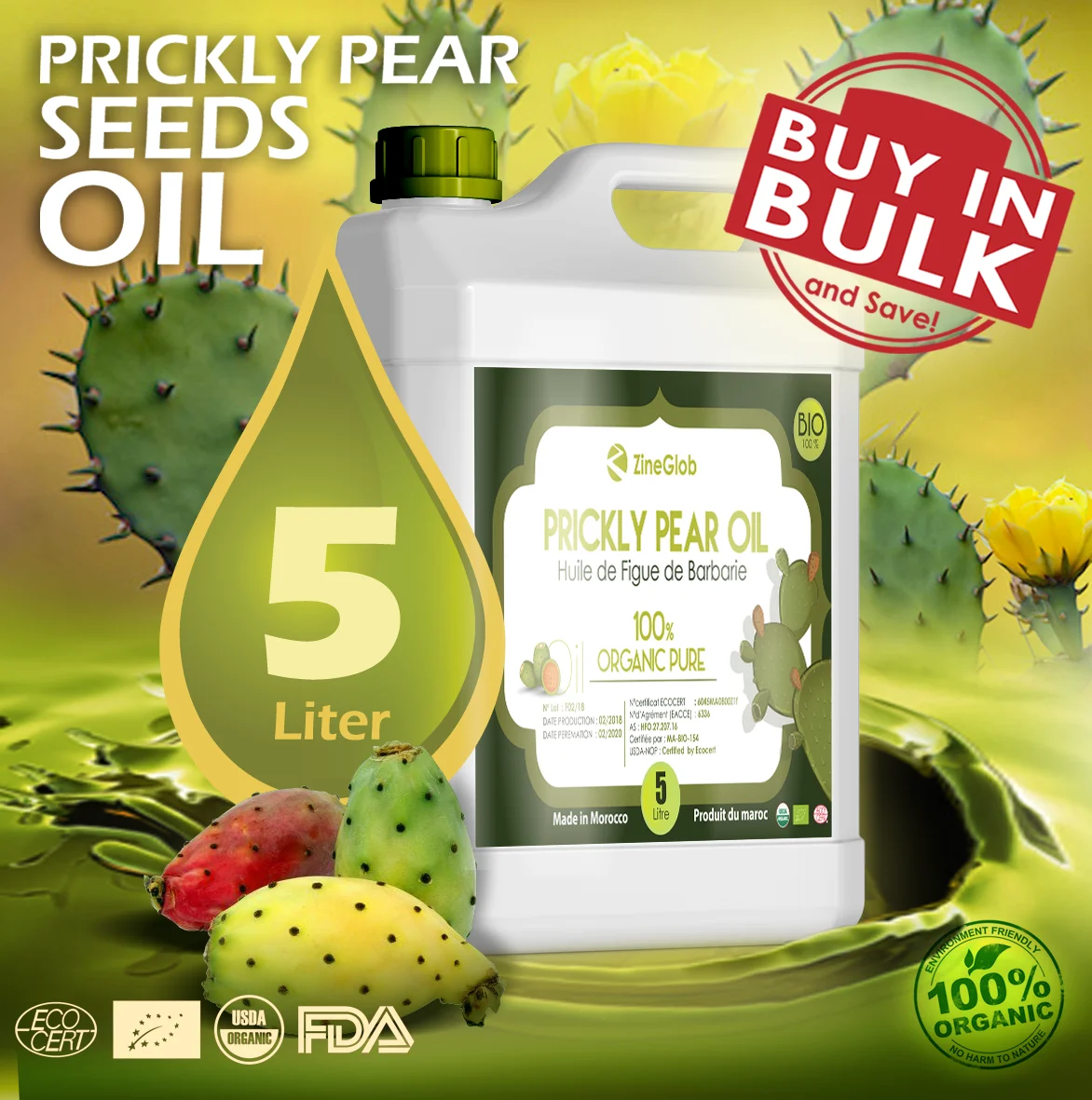Pure Prickly Pear Oil