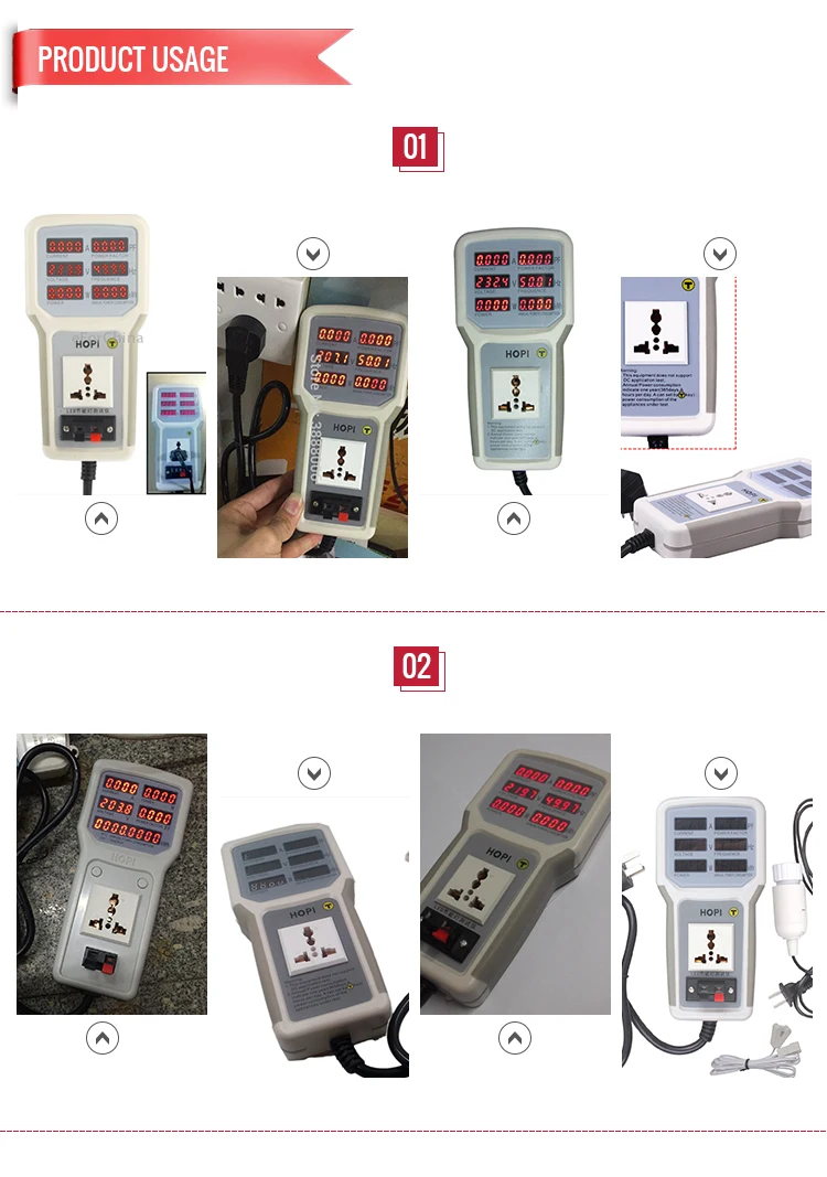 Hopi Industrial Handheld Tester 4500w Accuracy Power Tester - Buy ...