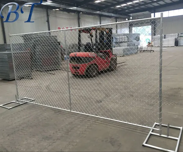 6ft X 10ft Construction Portable Temporary Chain Link Fence Panels ...