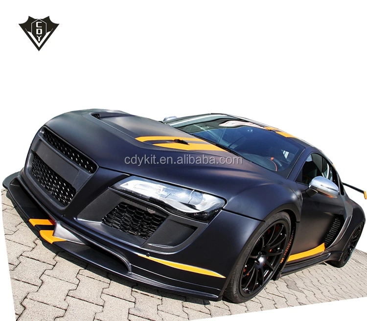 R8 PPI Style Body Kit for Audi R8 (2010-2015) - Unpainted Wide Body ...