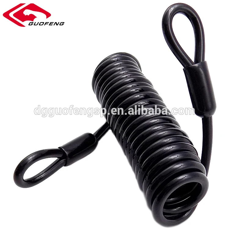 Customized Pvc Coated 7x7 Steel Wire Rope Spring Tether Coil Tool ...