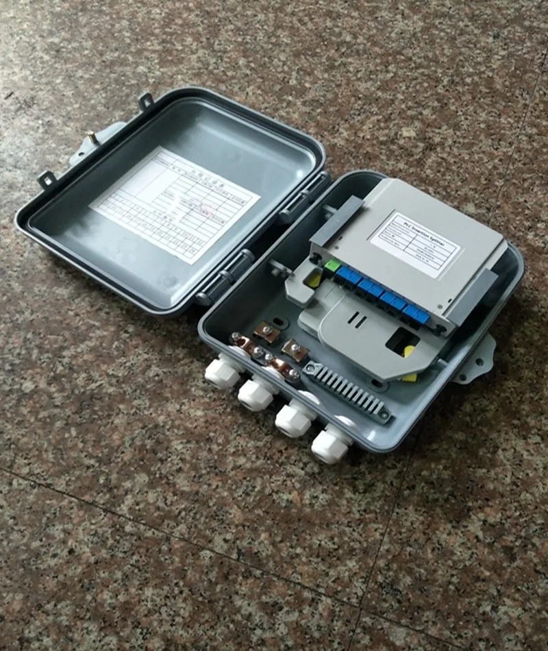 Ftth Mini Terminal Splice Enclosure Box Outdoor Fiber Distribution Box ...