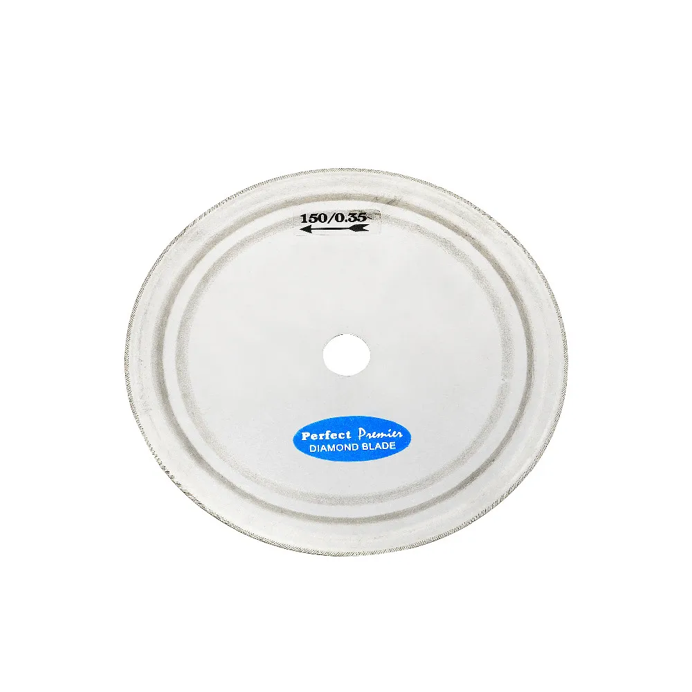 Notched Rim Lapidary Diamond Saw Blade Gemstone Cutting Disc