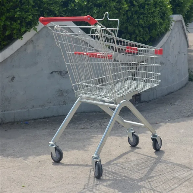 European Style Grocery Shopping Trolley Supermarket Carts - Buy Durable ...