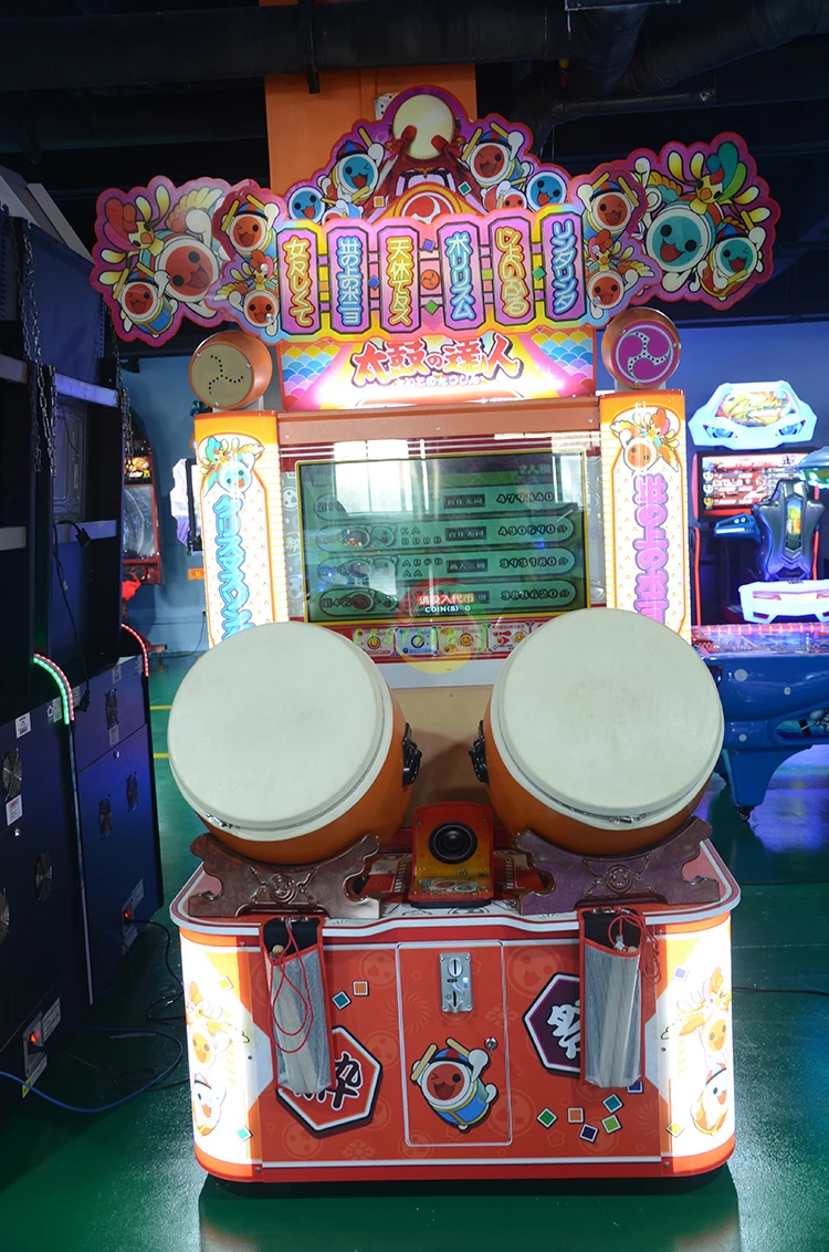 Coin Operated Hitting Hammer Sports Arcade Machine Taiko Master ...