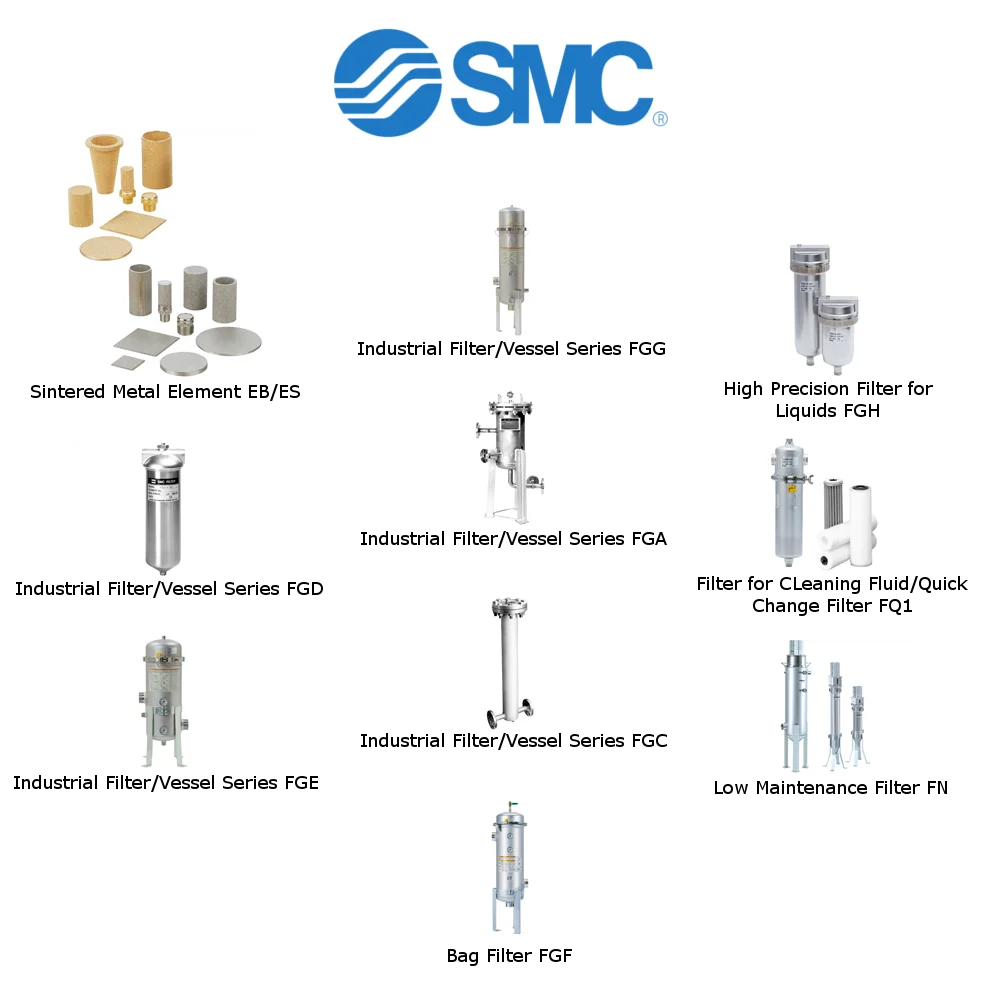 Smc 필터 및 요소: 산업용 필터,에어 필터,소결 금속 요소 및 기타 특수 장비. 일본 - Buy Smc,에어 필터 ...
