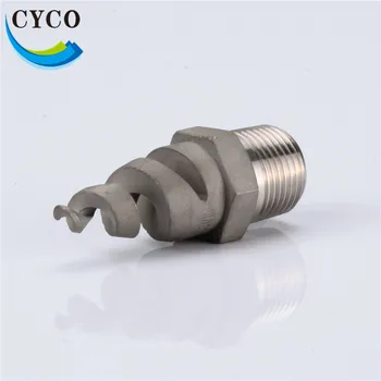 Large Flow Hollow Cone Or Full Cone Pigtail Spray Nozzles Tips For ...