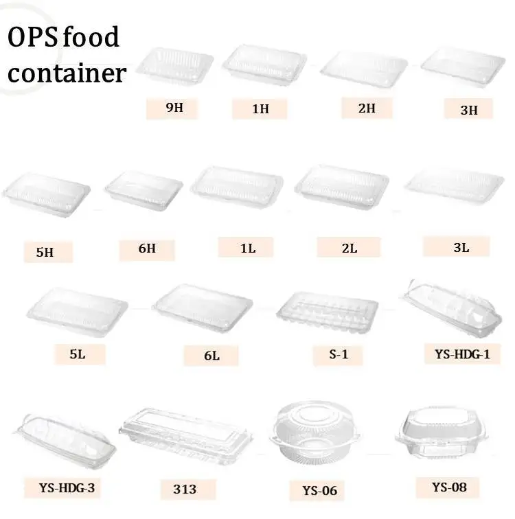 OPS Packaging - Transparent Plastic Hot Dog Containers