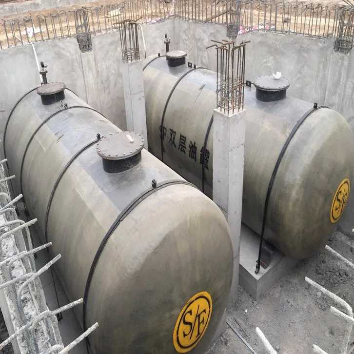 Durable 20m3-60m3 Fiberglass Underground Fuel Storage Tanks