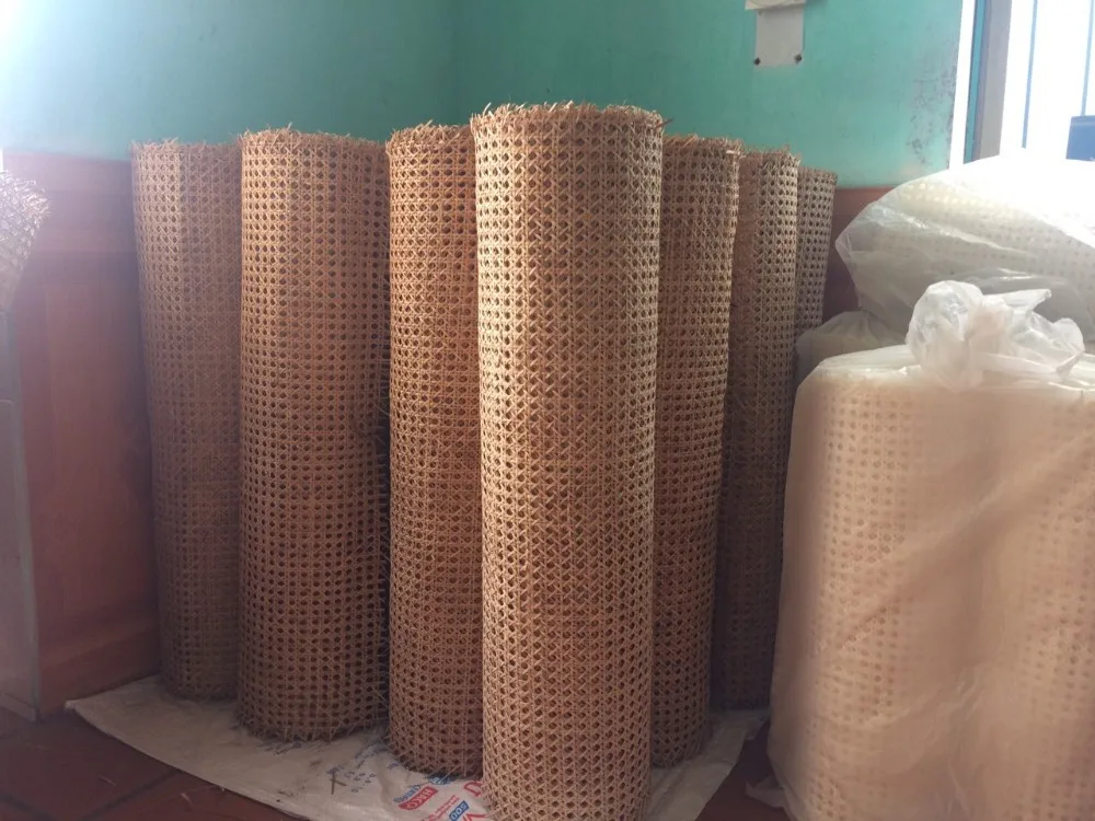 Rattan Bleached - Cane Raw Material - Rattan Webbing Ms Sophie