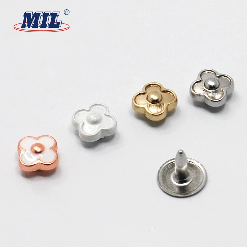 Wholesale Flower Colorful Metal Rivet For Jeans - Buy Rivet,Rivet For ...