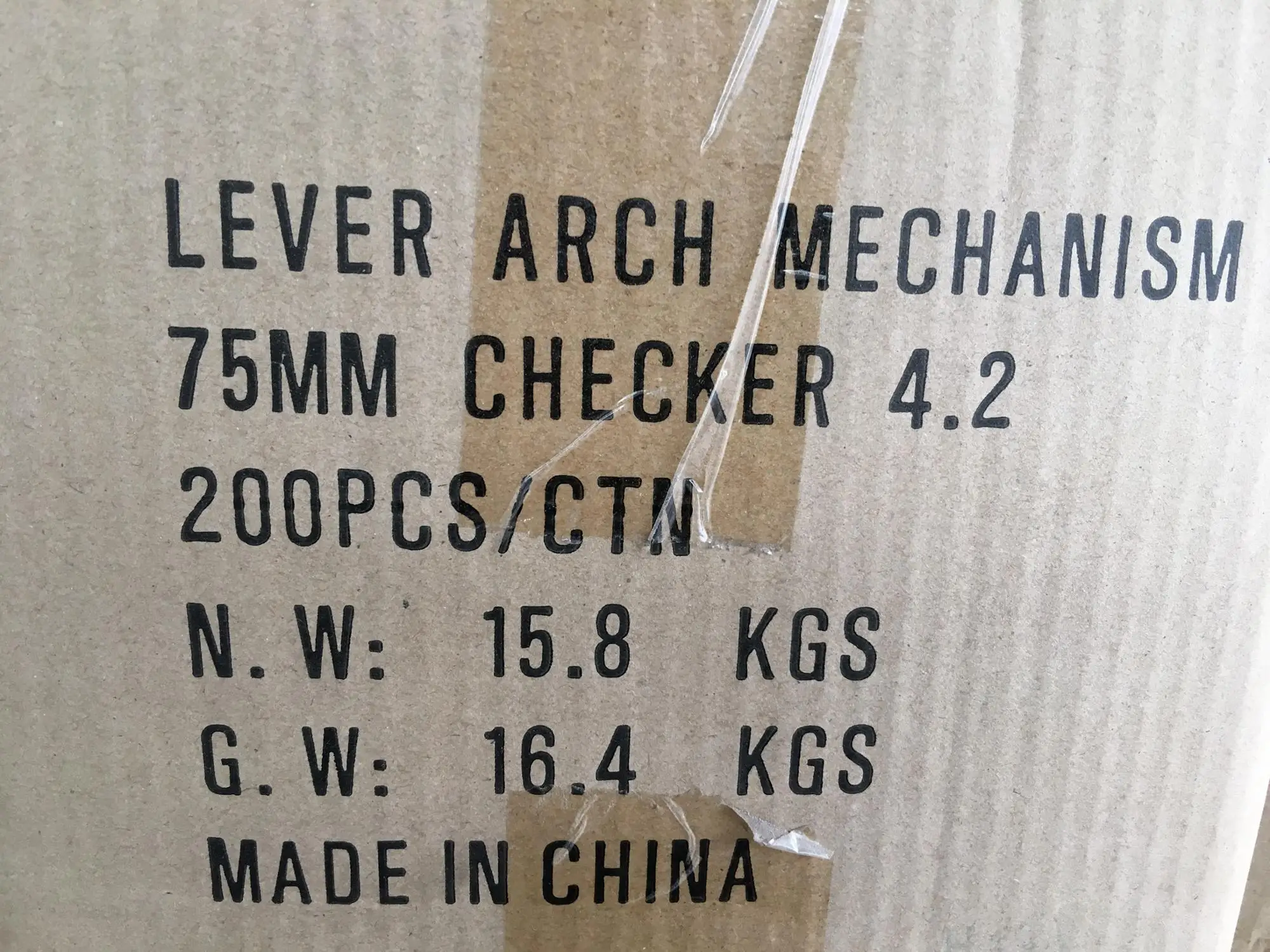 Shop High Quality Lever Arch File Mechanism - 75MM CHECKER