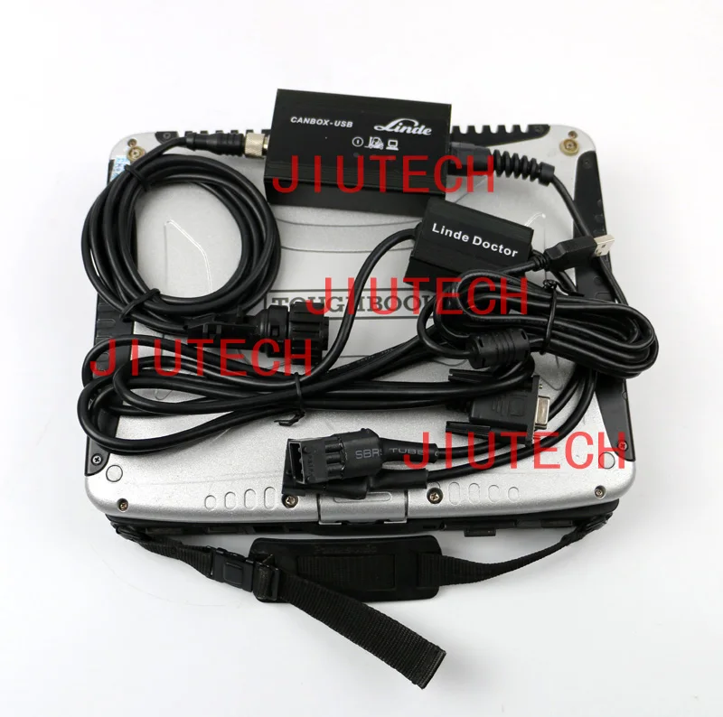 Forklift Truck Diagnostic Scanner For Linde Canbox Usb With Toughbook ...