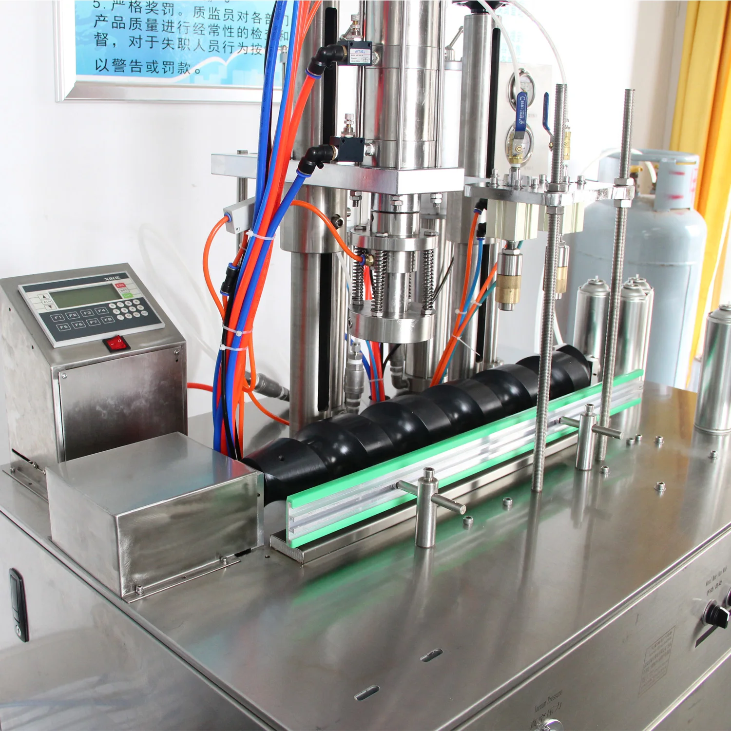 Vitality Air Oxygen Semi-Automatic Filling Machine for Cans