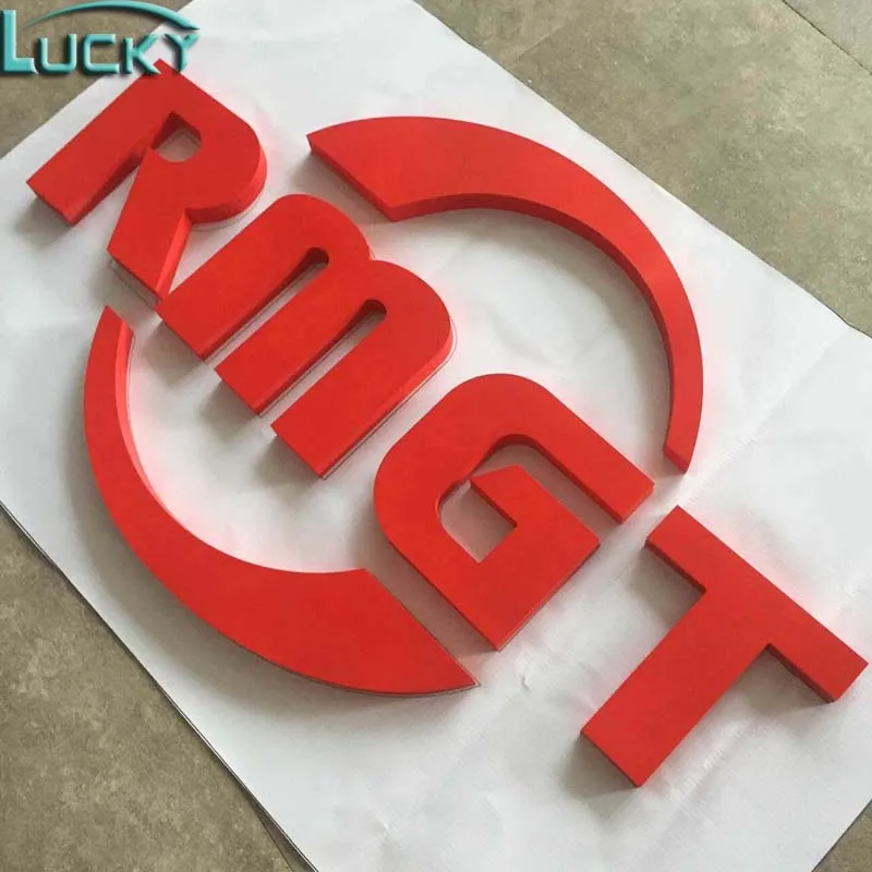 Led 3d Pvc Letter Sign For Indoor And Outdoor Use - Buy 3d Letter Sign ...