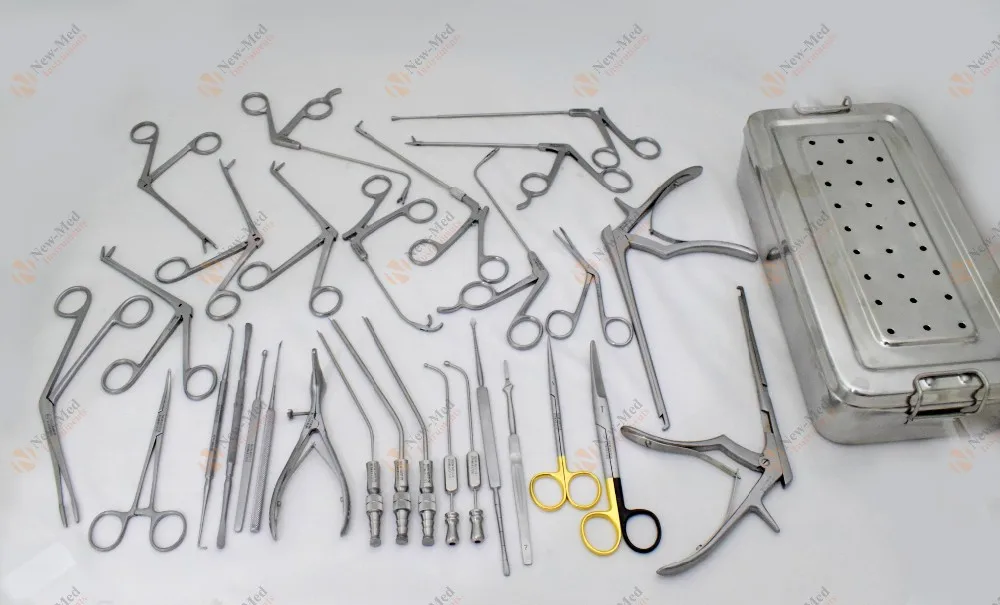 Endoscopic Sinus Surgery Instruments Set Fess Instruments Ent ...