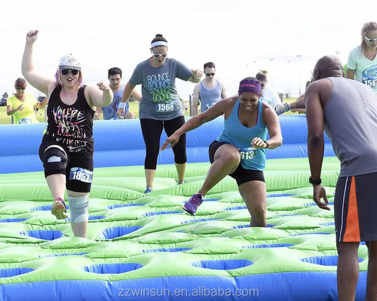Insane Inflatable 5k Run Obstacle Course Inflatable 5k Course ...