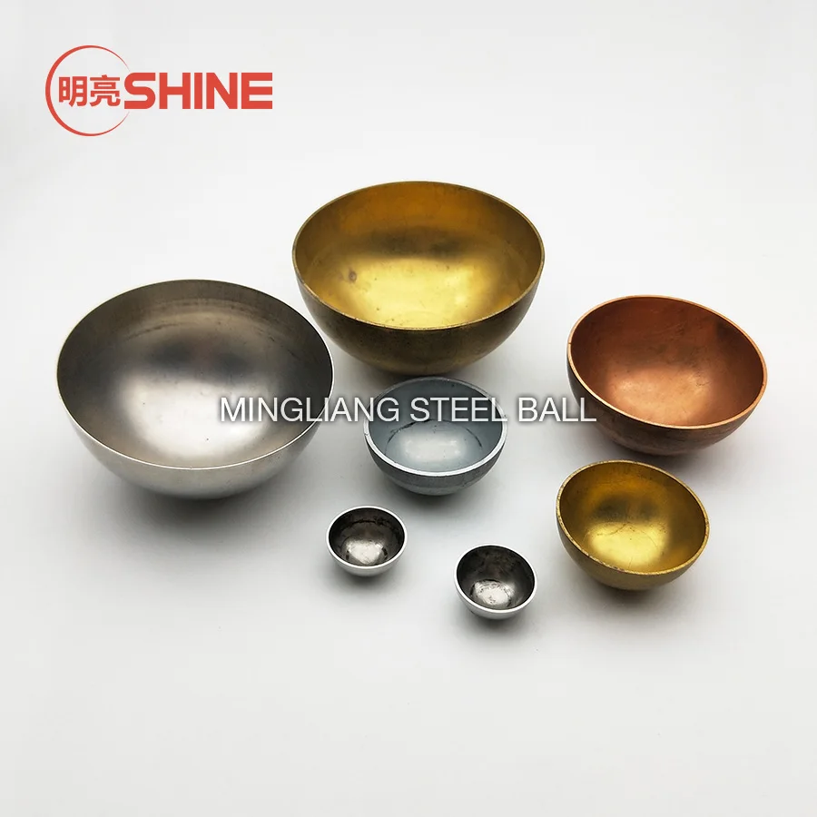 Decorative Stainless Steel Hemisphere Hollow Brass Copper Half Ball - Buy Half Hollow Steel Ball ...