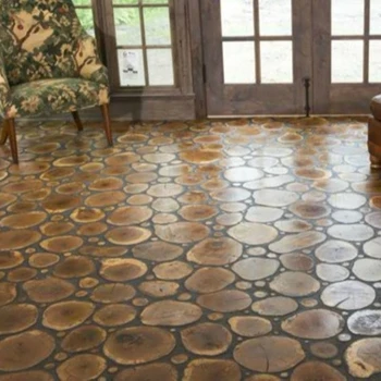 Solid Wood Flooring Round Oak Logs - Buy Wood Flooring,Wood Walls ...