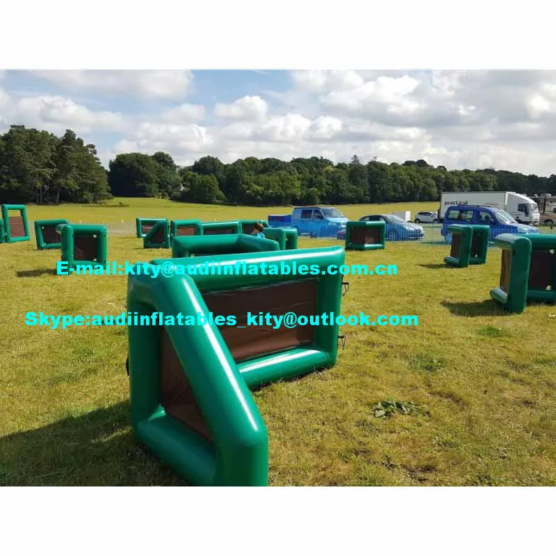 Cheap Pvc Paintball Barrier Inflatable Air Paintball Bunkers - Buy Pvc ...