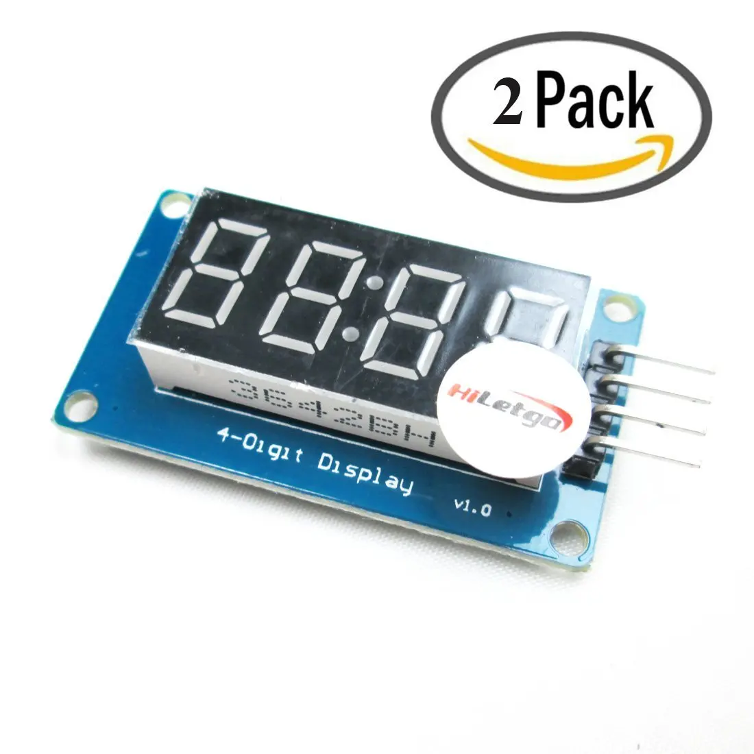 Solu 74HC595 8Bit 8-Digit LED Display Module Red Digital Tube 0.36 for ...