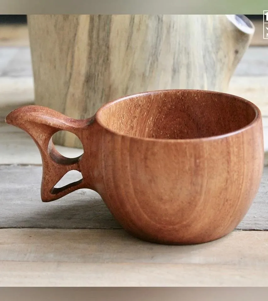 Coconut Shell Water Scoop - Hand Made Sustainable Ladle