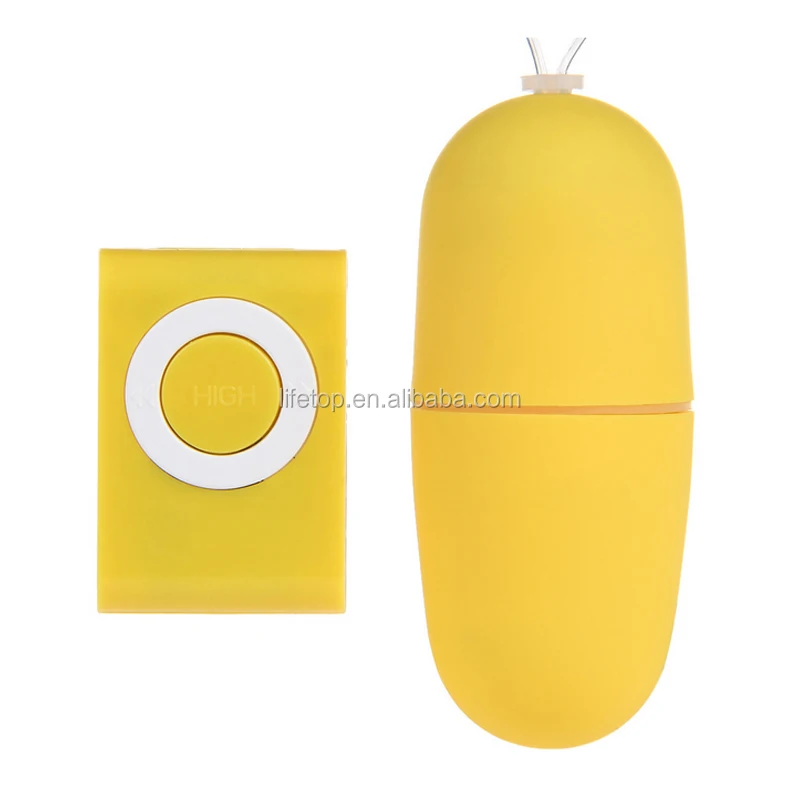 Remote Control Cordless Egg Vibrator: 20 Speeds for Varied Sensations