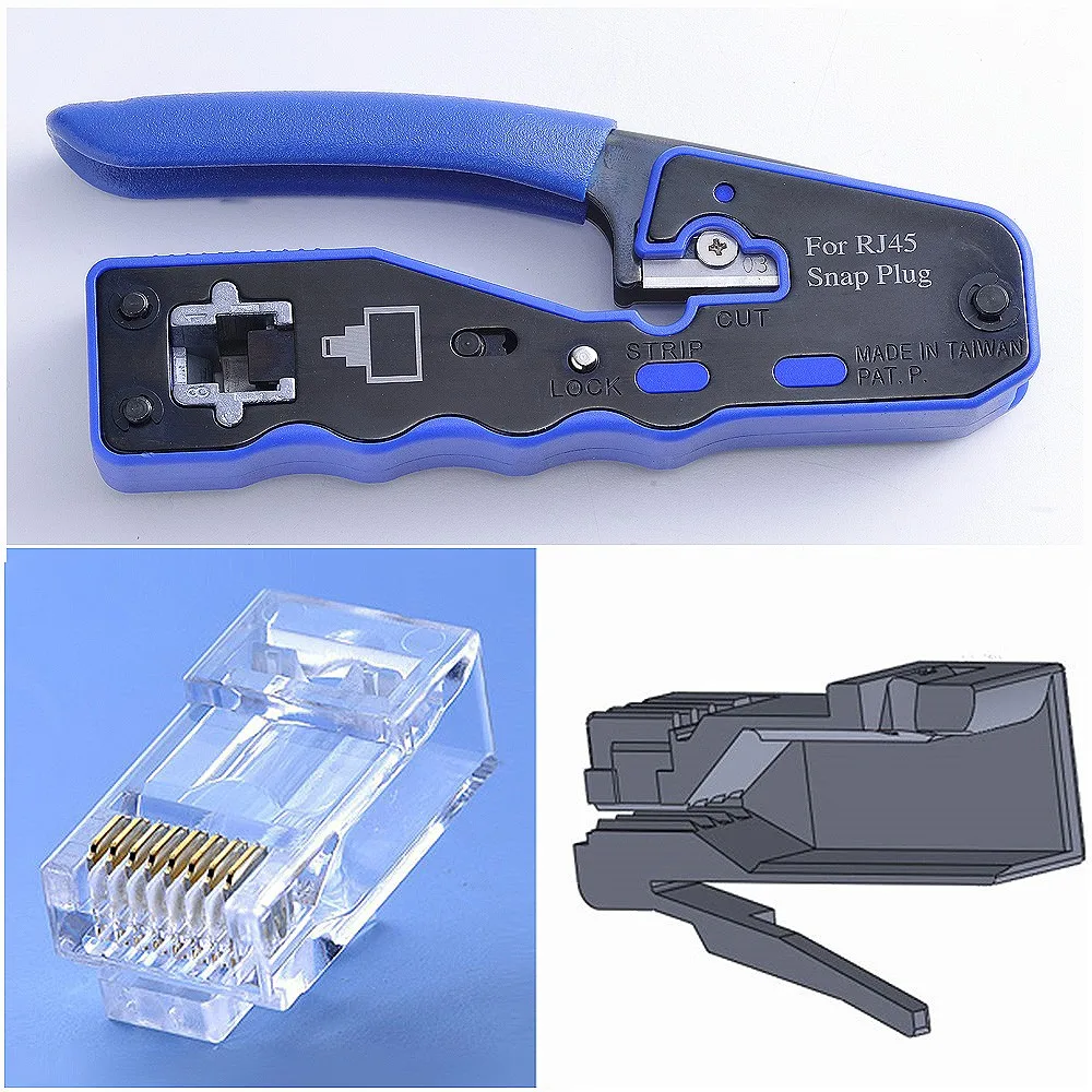 Lan Cable Termination Tool Rj45 Crimping Pliers For Network Setup - Buy ...