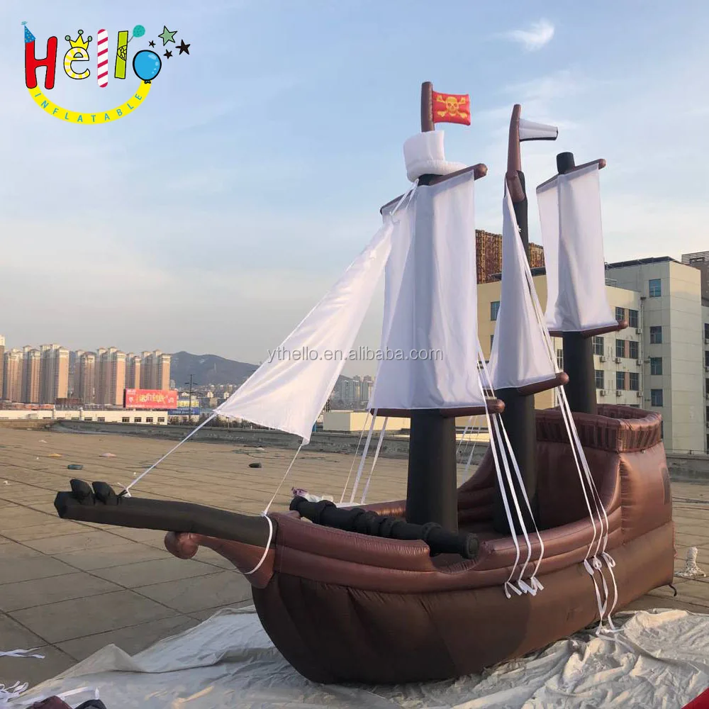 Giant Advertising Commercial Event Decoration Inflatable Pirate Ship ...