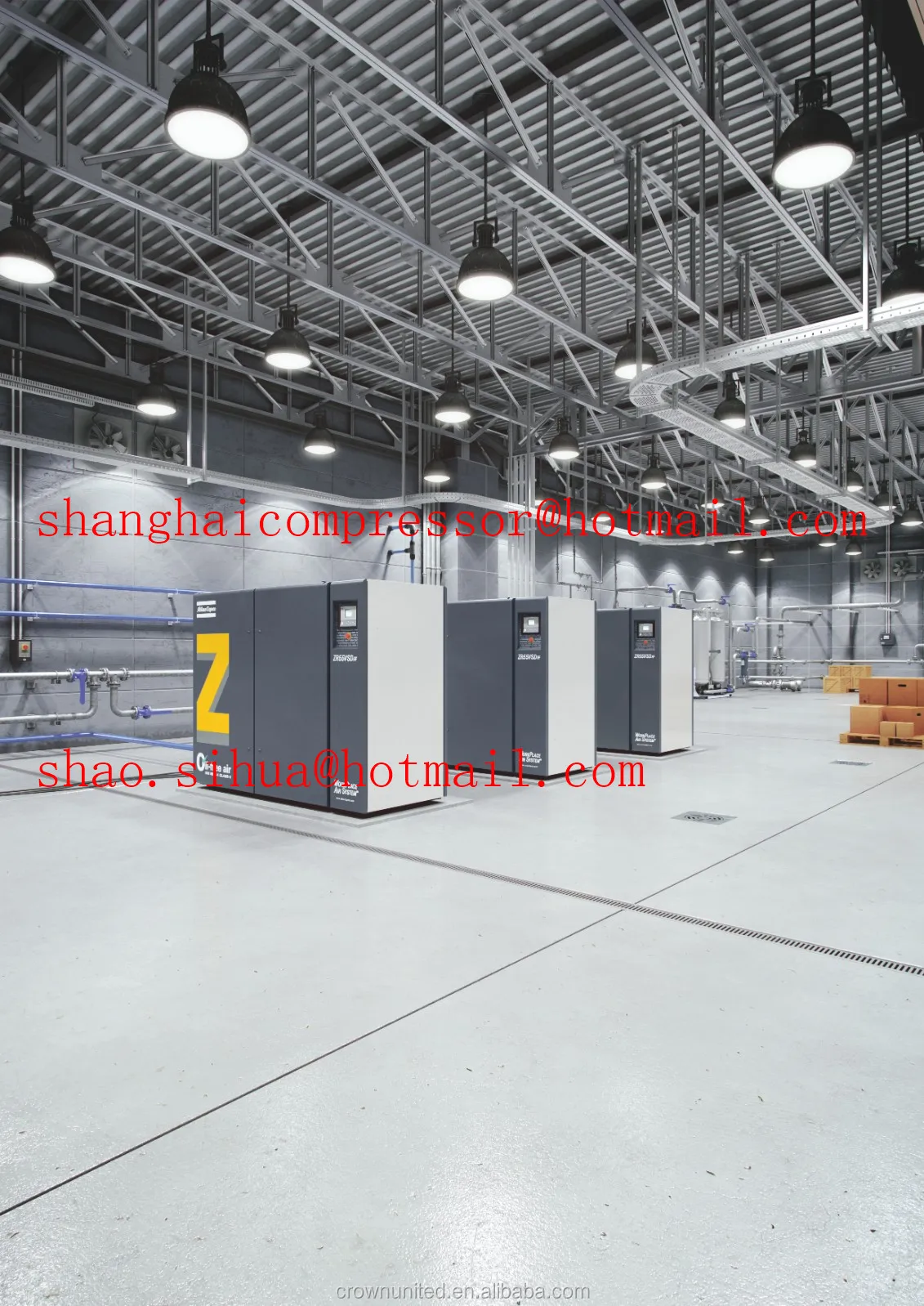 ZT37 VSD - Atlas Copco 37kw/50hp Oil-Free Rotary Tooth Compressors